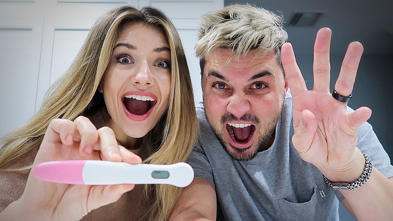 Parents excitedly announce another unexpected pregnancy journey