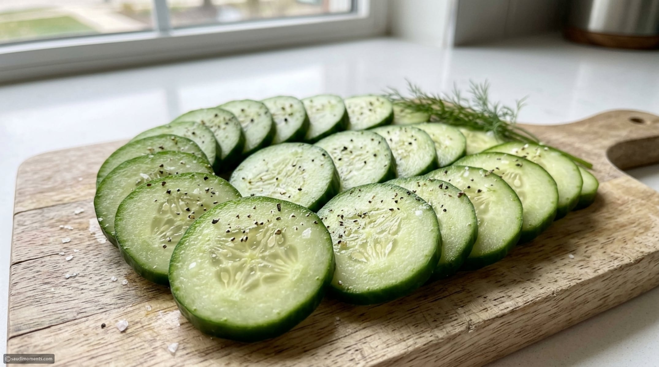 You’re slicing cucumbers all wrong - here’s the right way