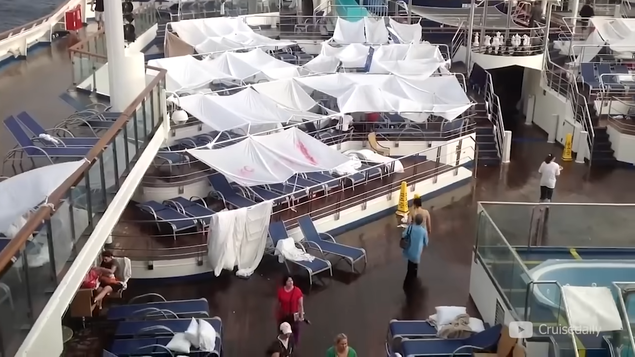 A fire knocked out the ship's power… then thousands were trapped at sea