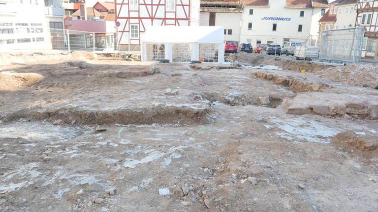 Archaeologists in Germany just uncovered a medieval church surrounded ...