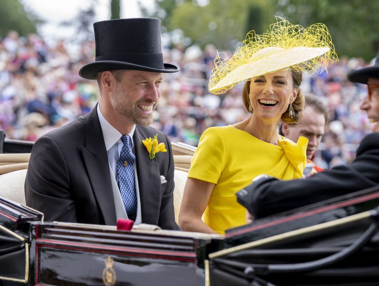 Kate Middleton rewears favorite radiant yellow dress for coordinated ...