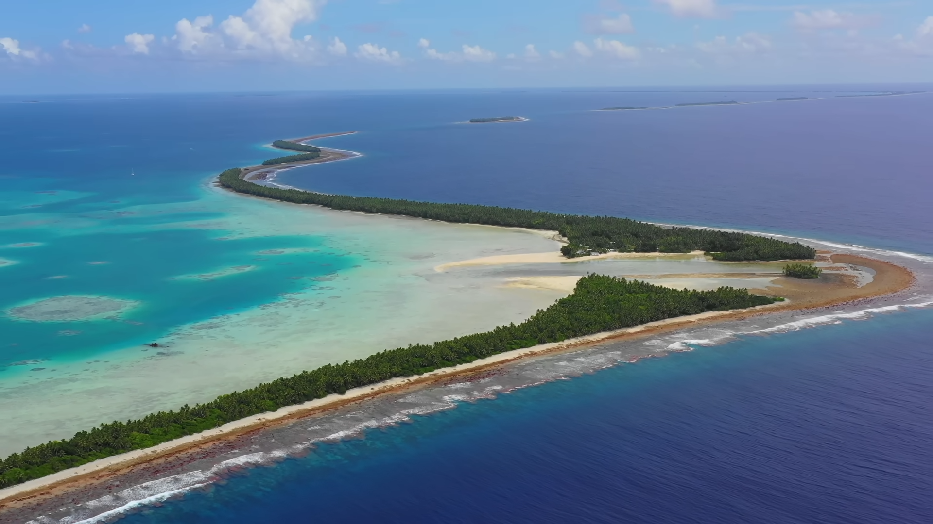 Only one plane lands here every 3 days - and the country could disappear