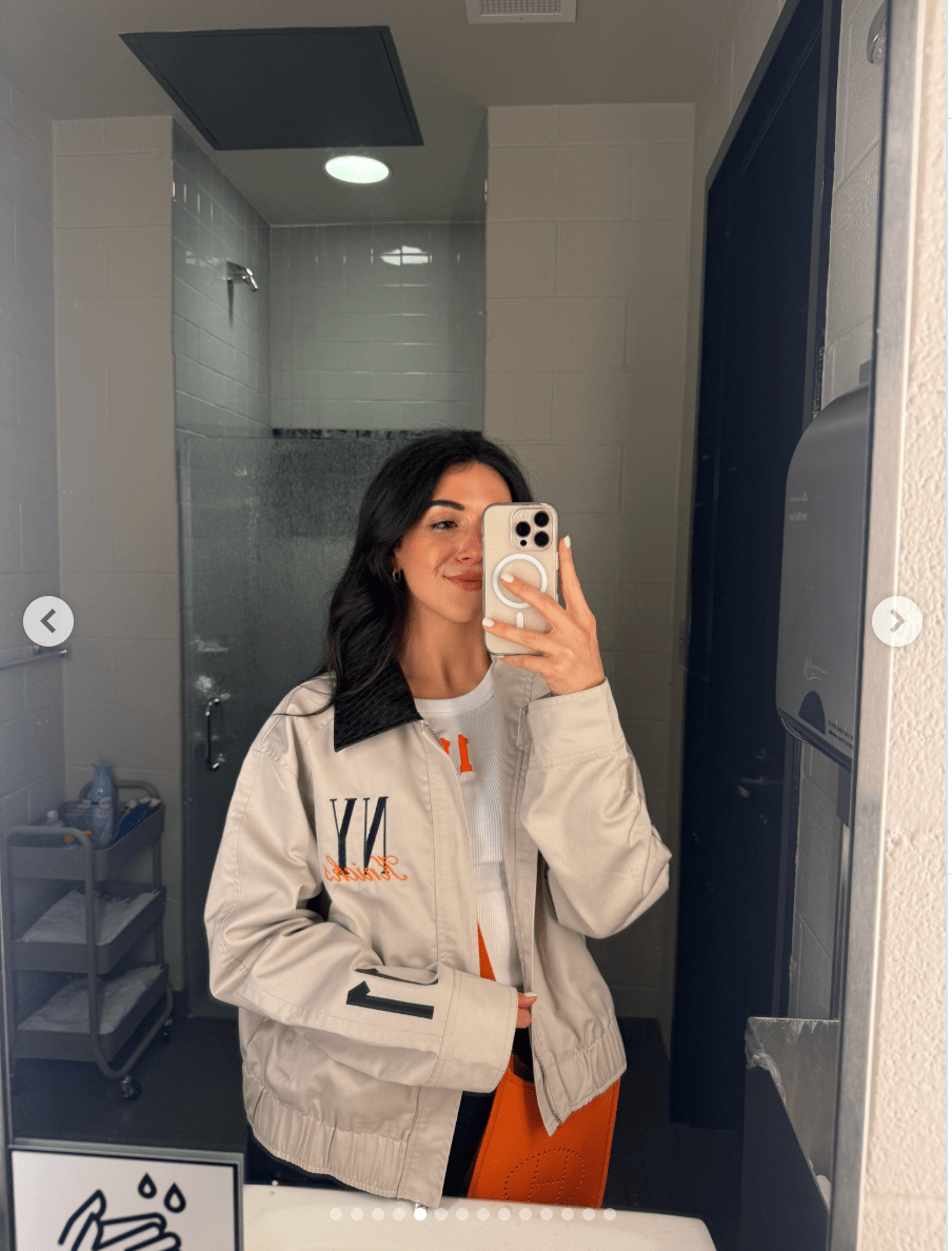 Ali Brunson shares behind-the-scenes photos from Knicks’ championship ...