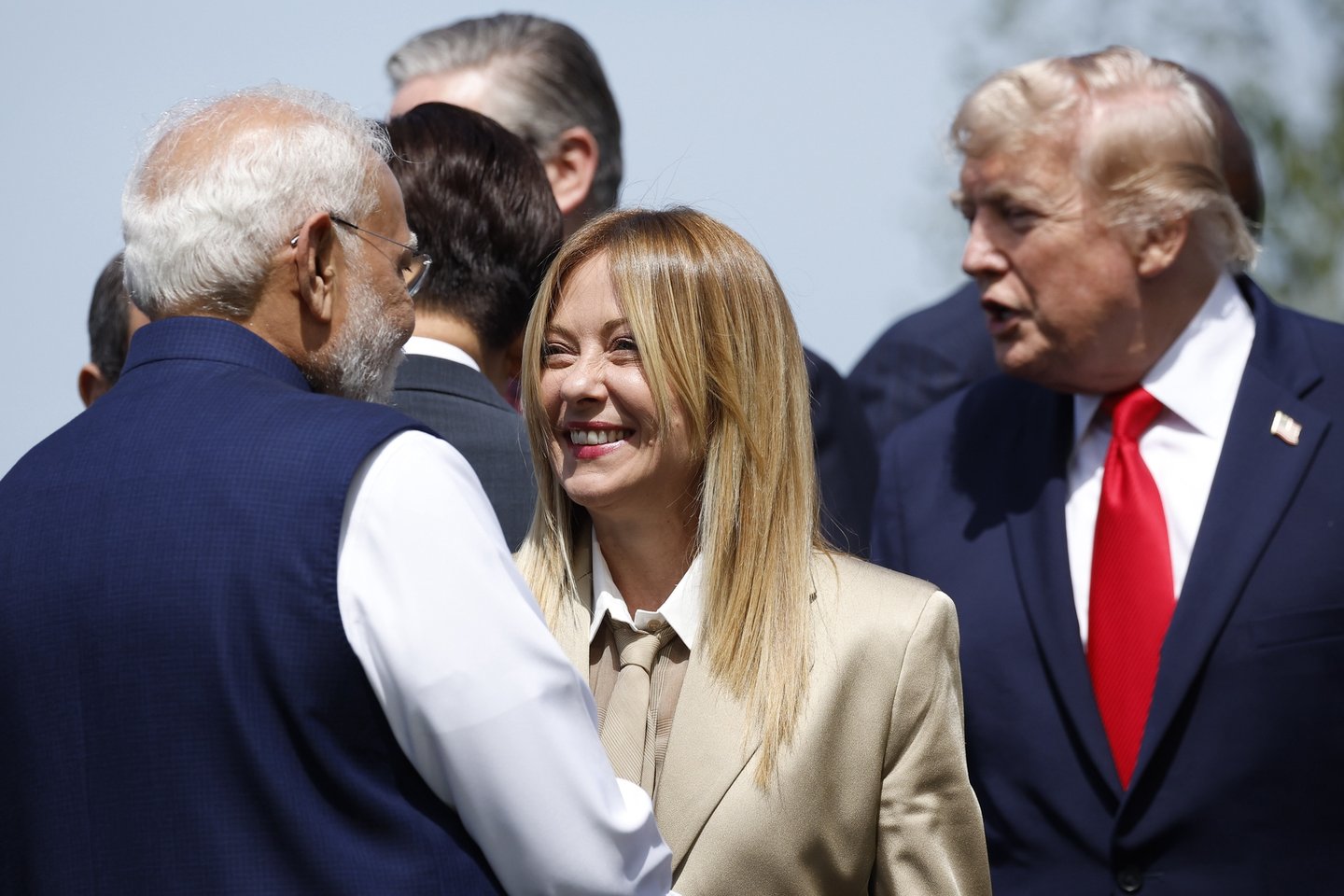Meloni revelou aos líderes dos G7 que deixou de fumar
