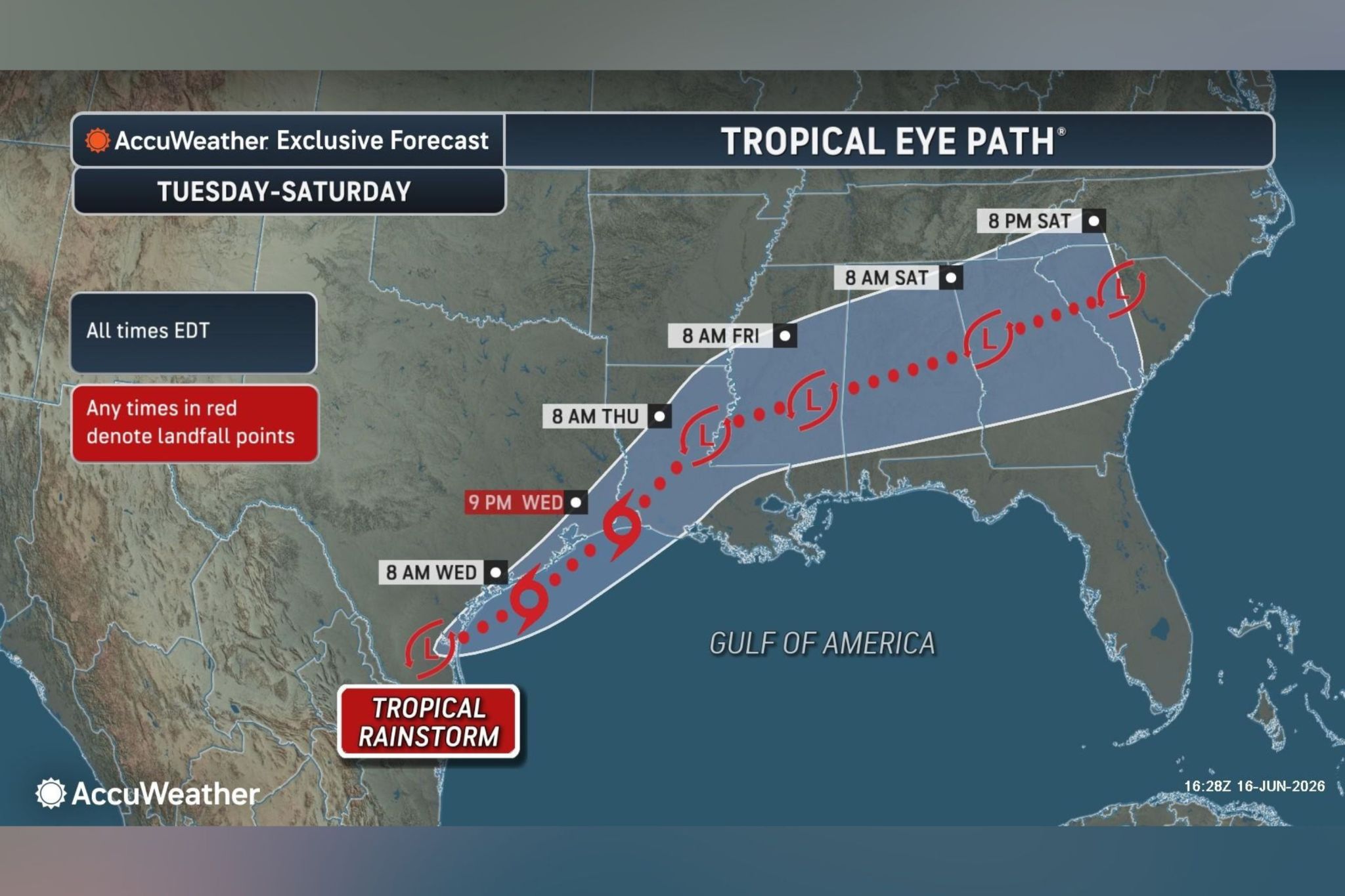 List of 2026 hurricane season names as Arthur could form today