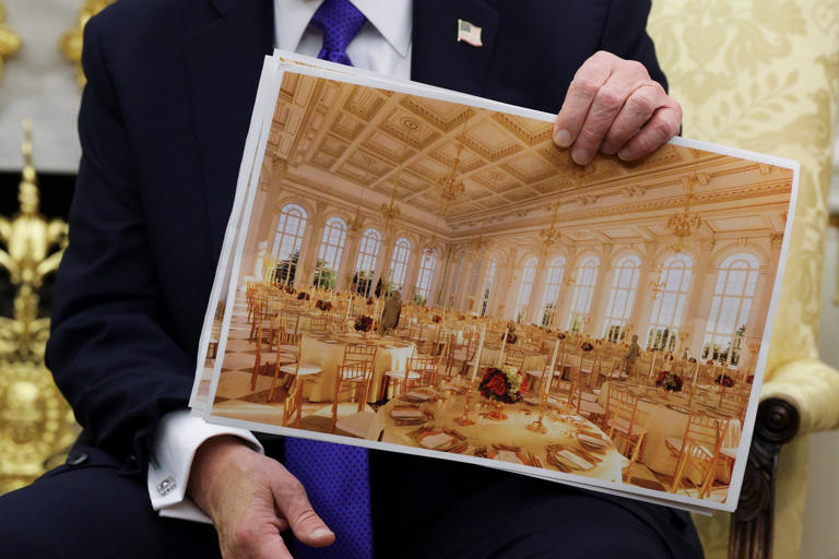 Trump stays an extra half day in France to see Palace of Versailles