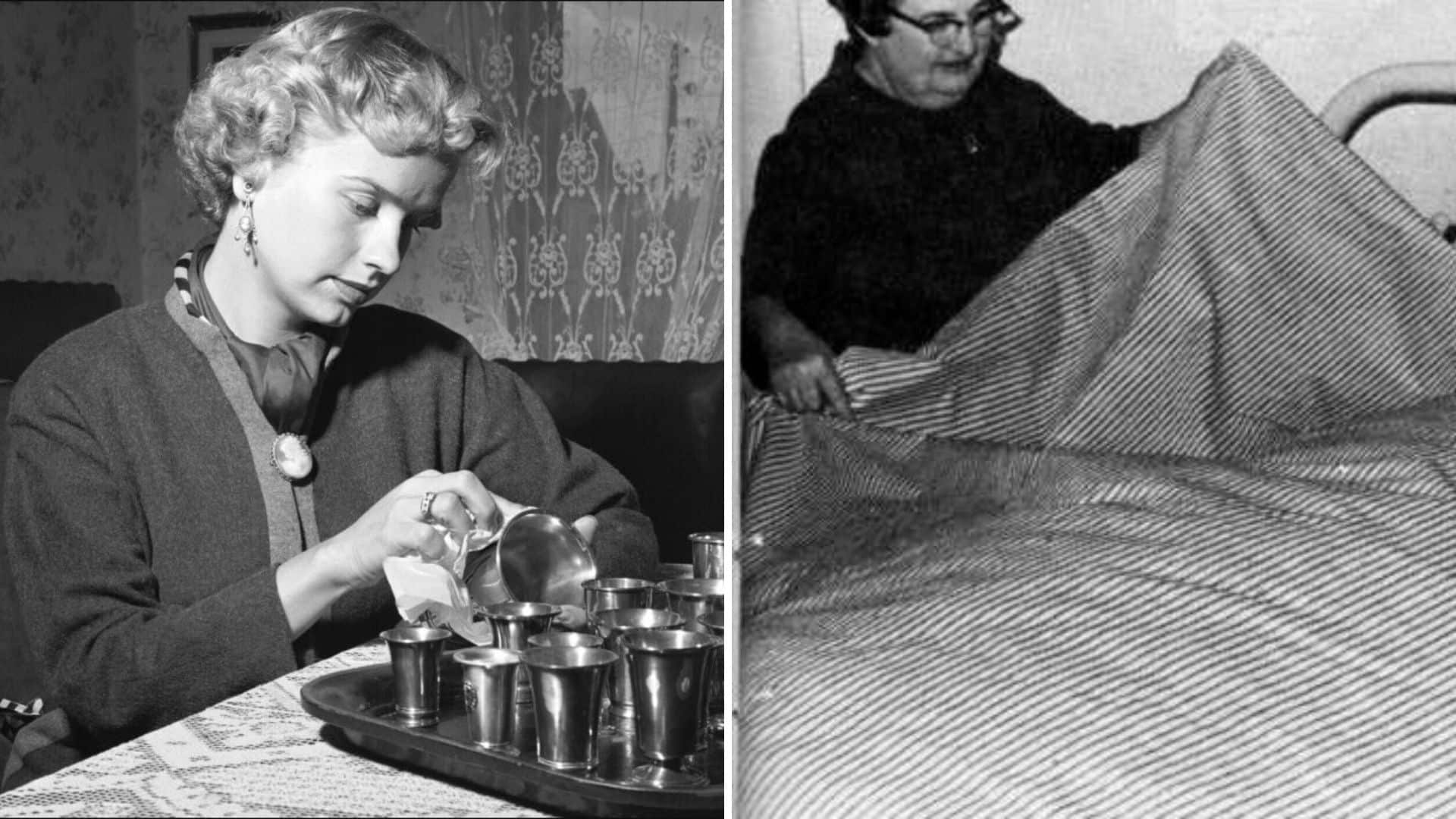20 grueling cleaning rituals 20th-century housewives had to endure