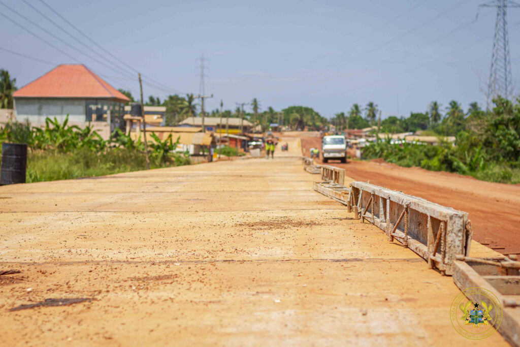 Volta regional political coordinator inspects ongoing development ...