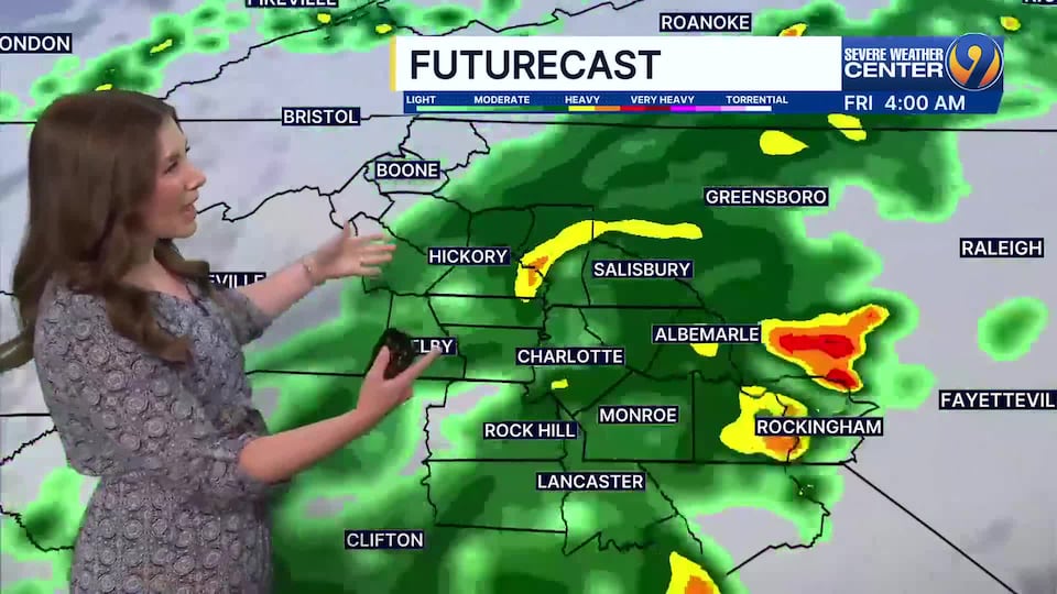 Wednesday afternoon's forecast with meteorologist Danielle Miller