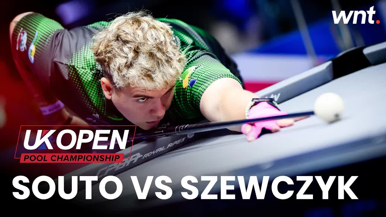 Jonas Souto vs Wojciech Szewczyk - 2026 UK Open Pool Championship