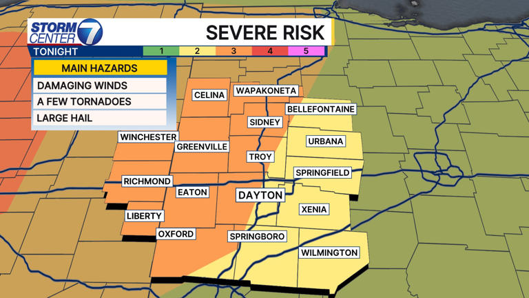 Storm tracking alert for severe storms late Wednesday