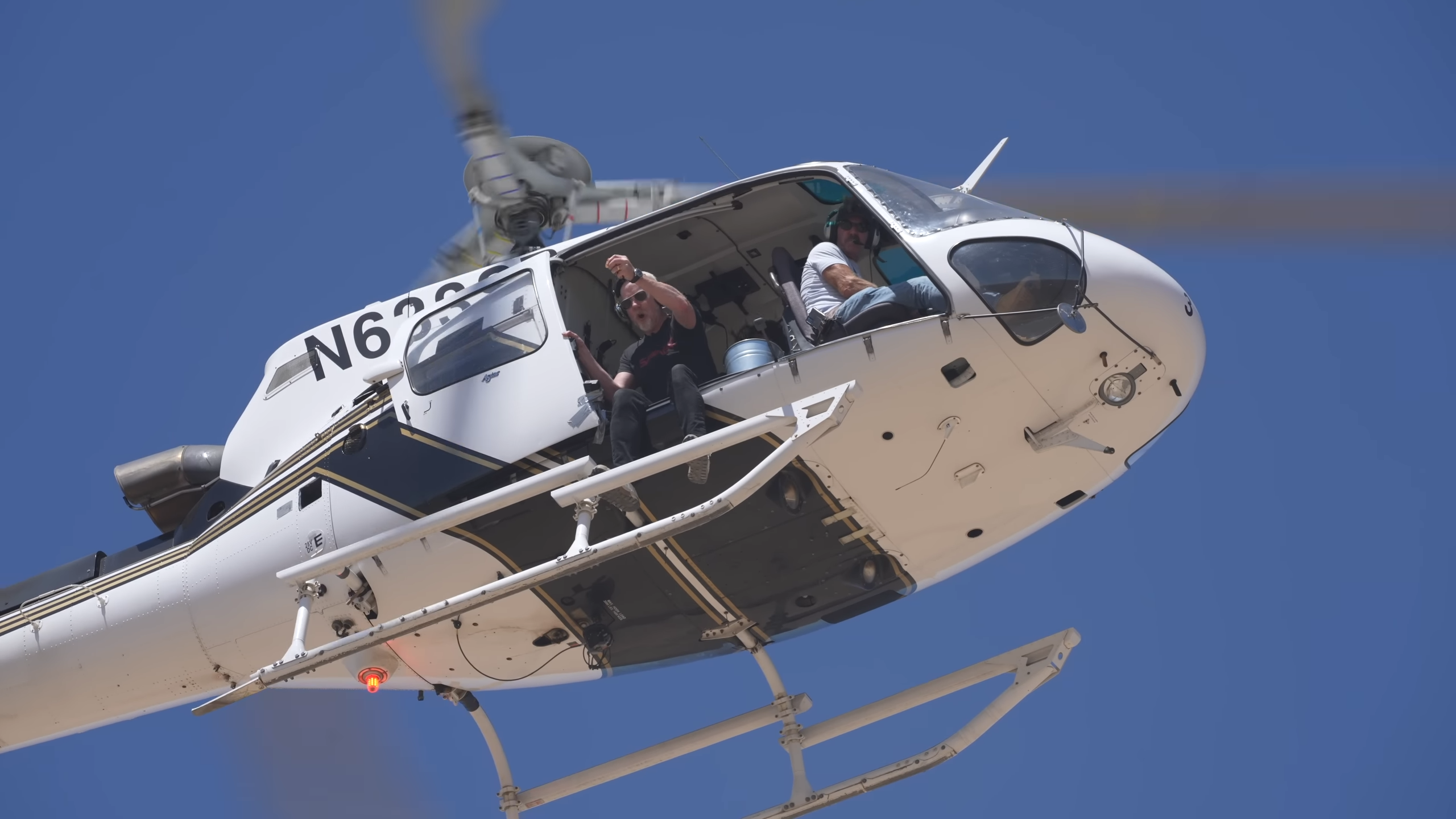Watch what happens when a penny falls 1,453 feet from a helicopter