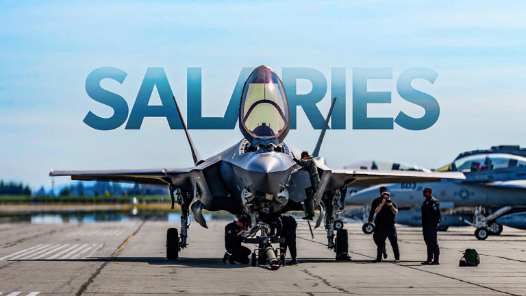 How US fighter pilot salaries compare with other leading nations in 2026