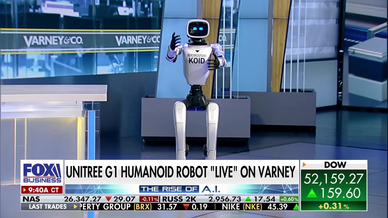 Unitree G1 humanoid robot 'Koid' showcases its capabilities