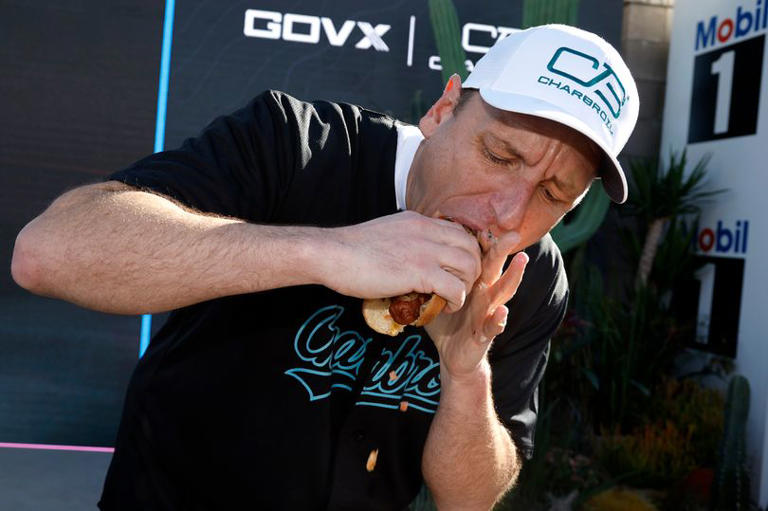 ESPN makes major change to hot dog eating contest after Joey Chestnut ...