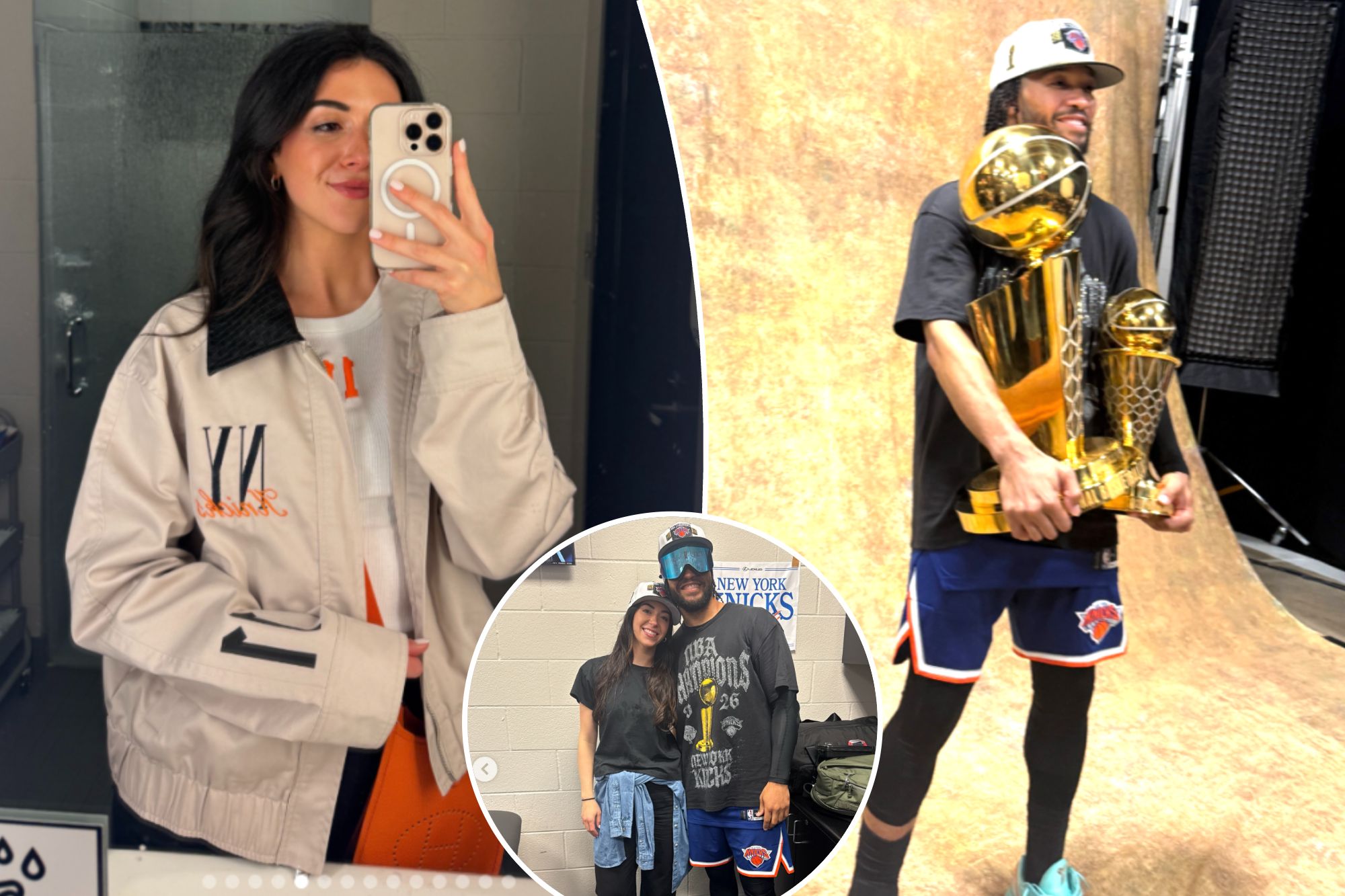 Ali Brunson shares behind-the-scenes photos from Knicks’ championship ...