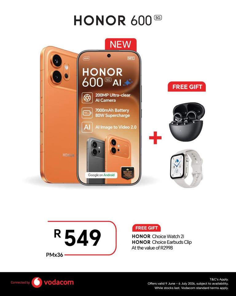 The premium HONOR 600 series is now available across all channels ...