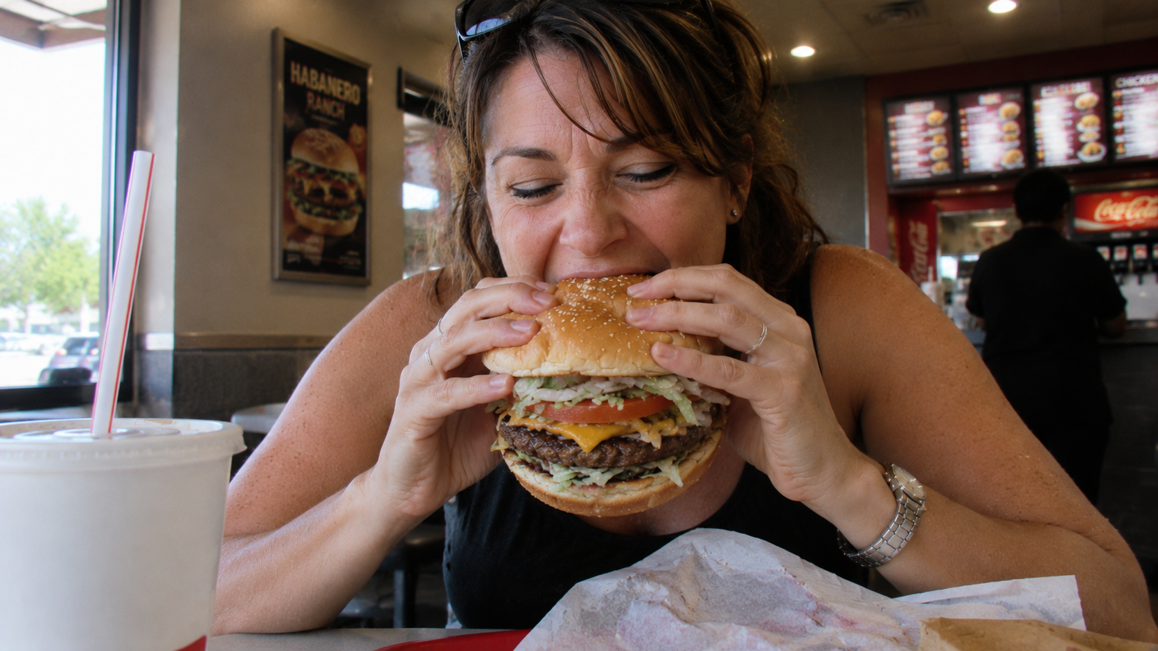 Fast-food chains where portion sizes seem to be shrinking or growing