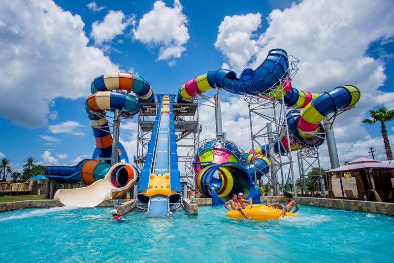 This Texas waterpark lets you float, slide, and sleep under the stars