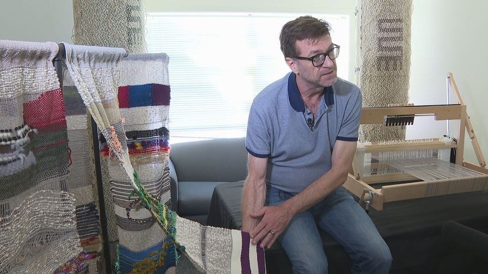 Textile artist tells Underground Railroad story through weaving