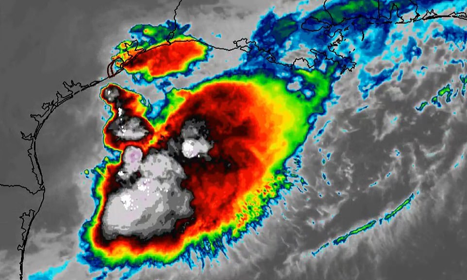 Tropical storm warning issued for Texas and Louisiana Gulf Coast