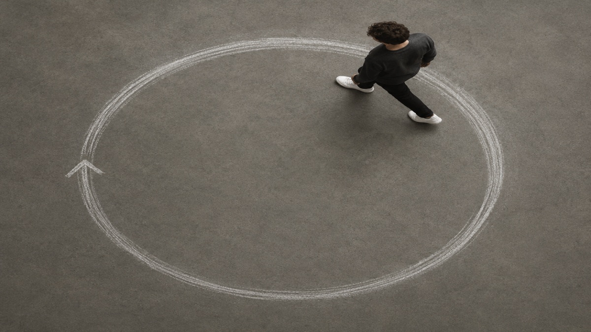 Why do people always walk in circles? Scientists reveal a surprising ...