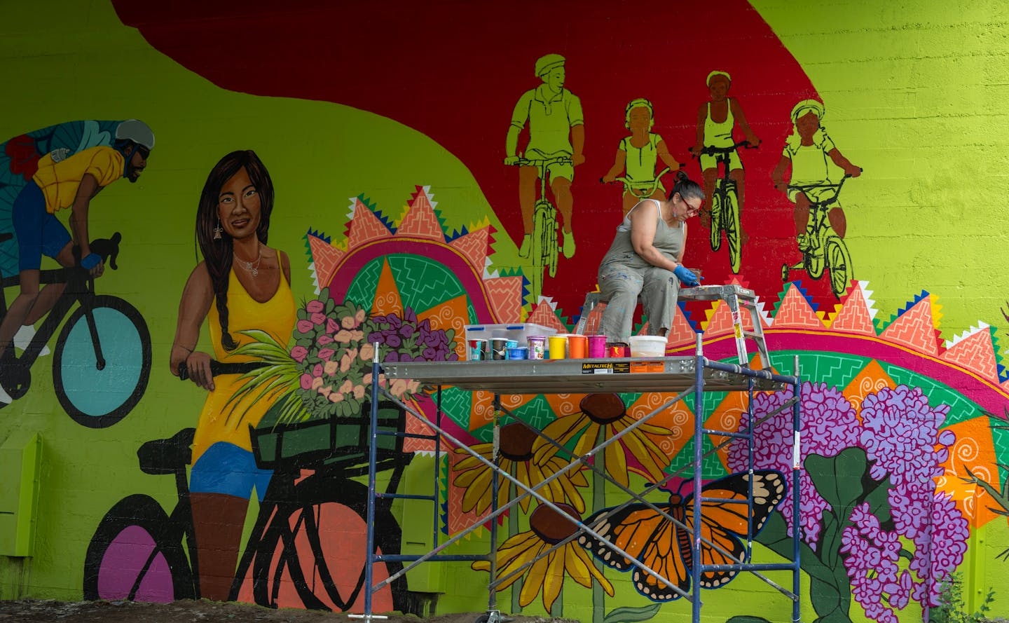 Artist Melodee Strong, lover of color, murals and community, dies at 53