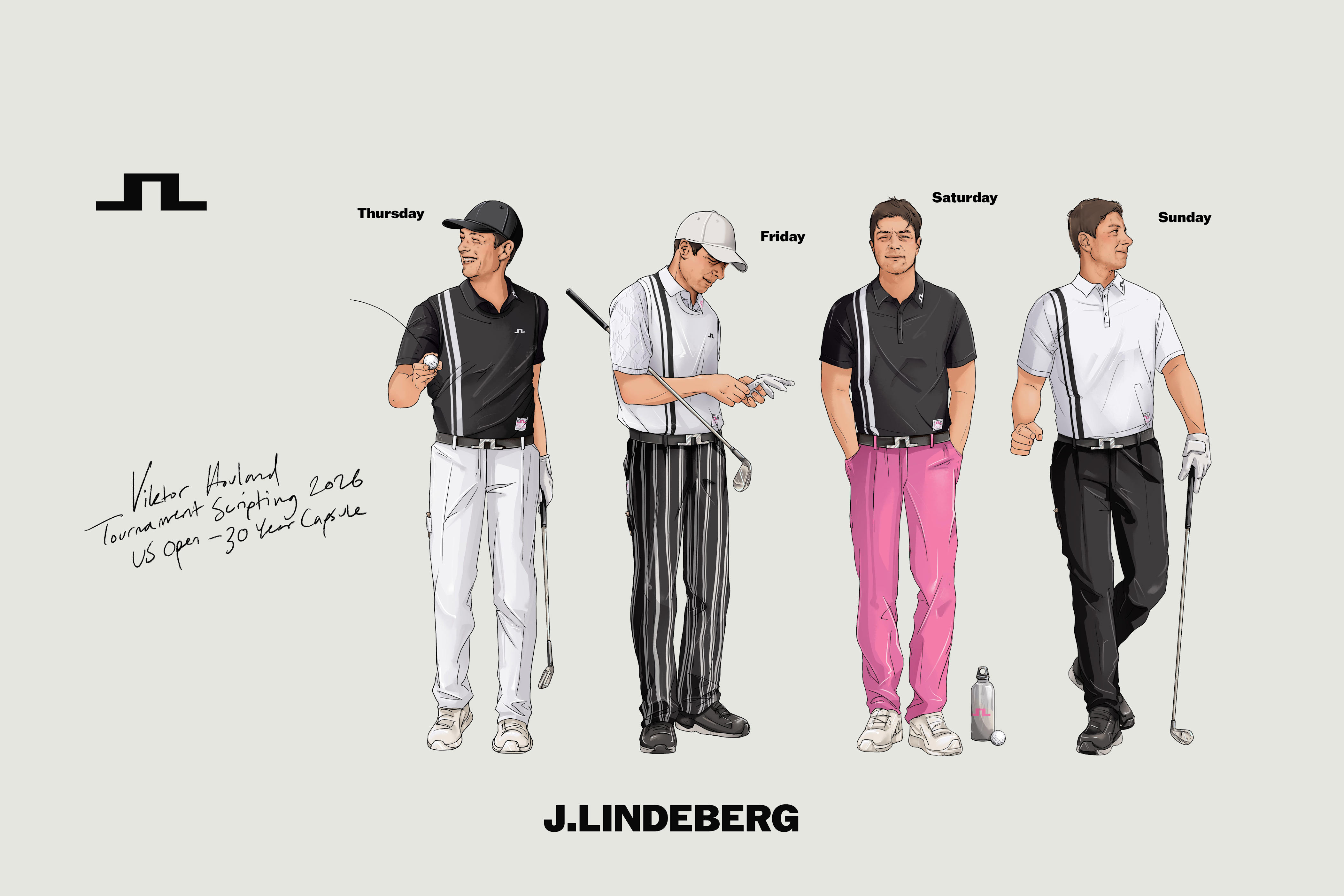 2026 US Open apparel for Jason Day, Viktor Hovland, Cameron Young and more