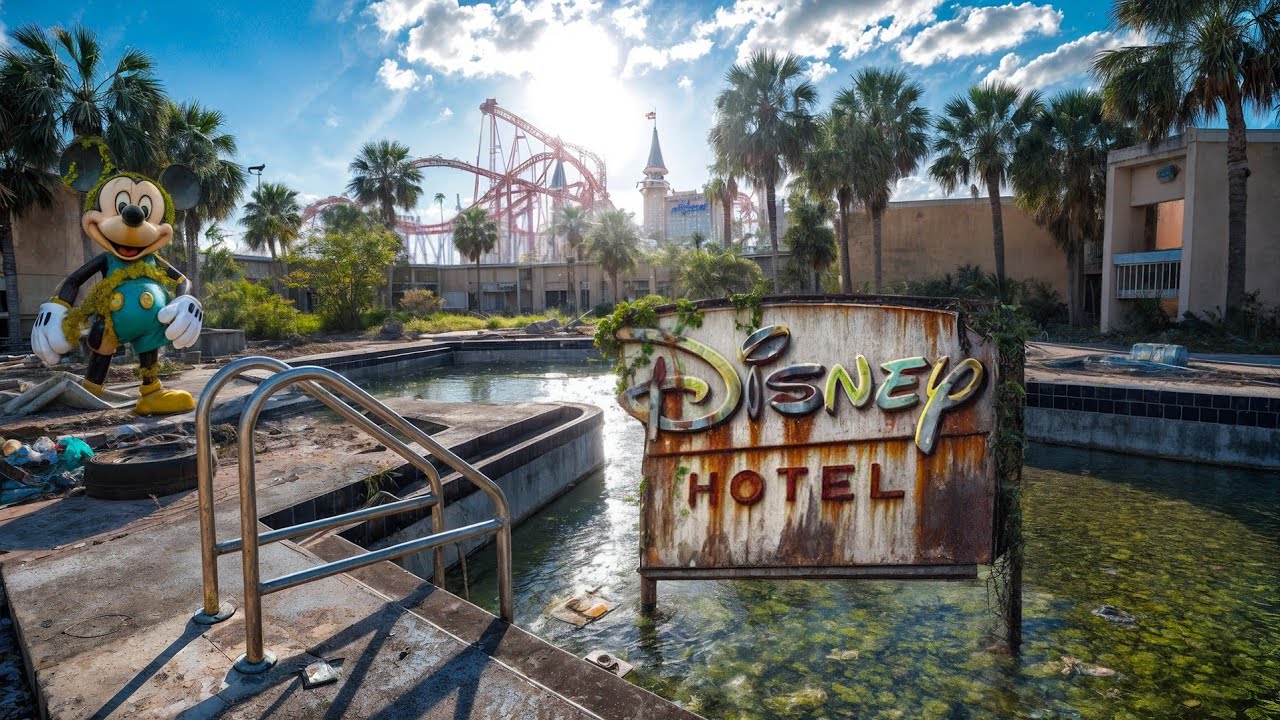 Exploring Orlando's abandoned Disney resort 🏰
