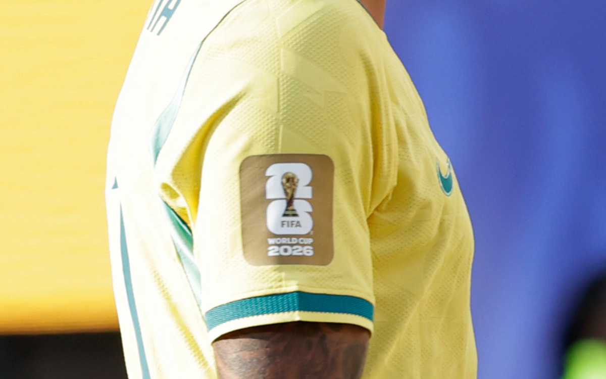 Why World Cup logo looks different on Brazil shirt