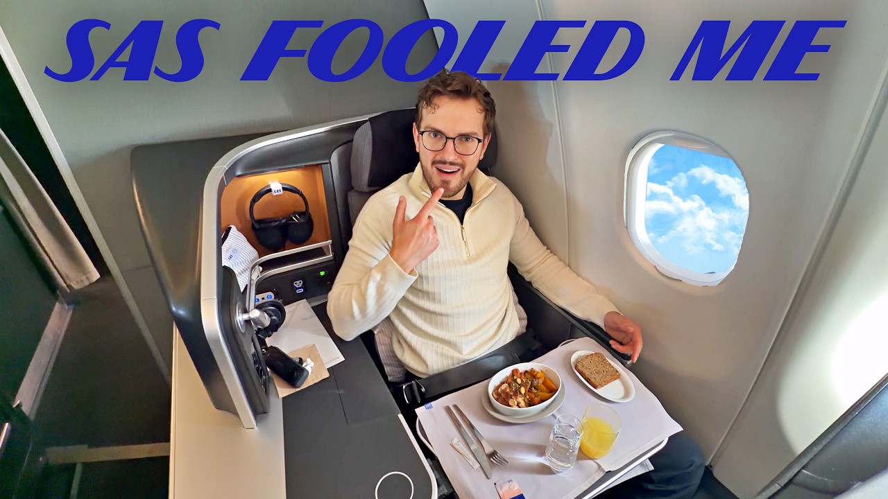 I almost got fooled by SAS business class