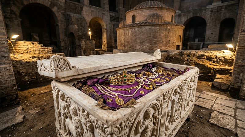 The Roman emperor still hidden beneath St. Peter’s Basilica