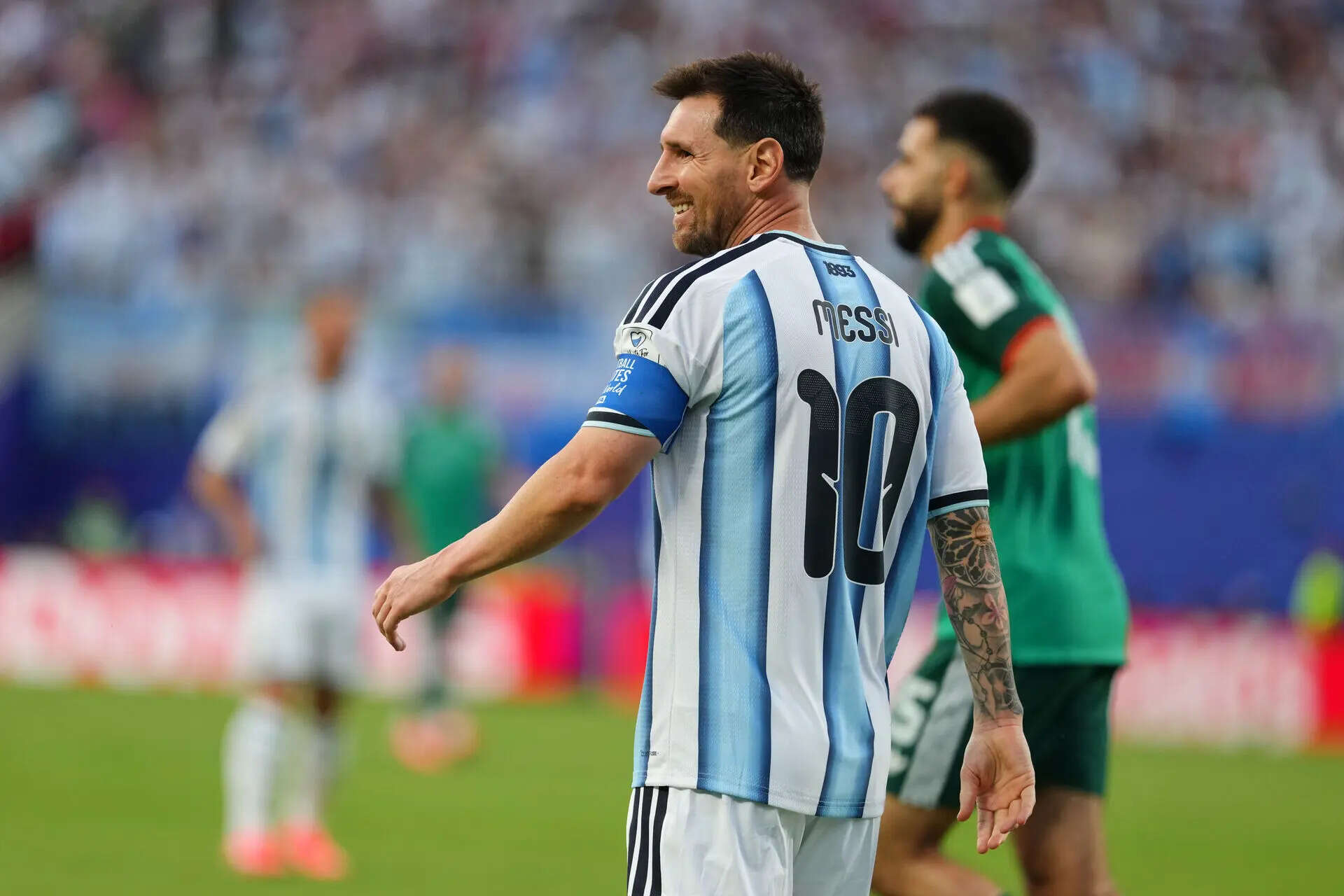 Lionel Messi red card controversy: VAR decision sparks debate despite ...
