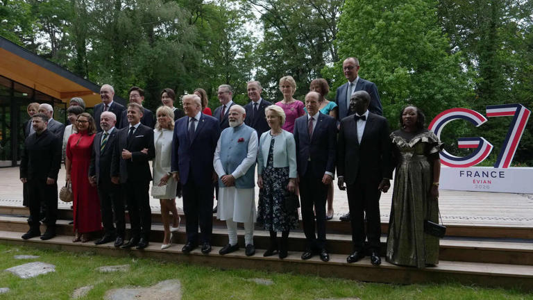 'I'm the boss': Trump's joke draws laughs as G7 leaders tackle Ukraine ...