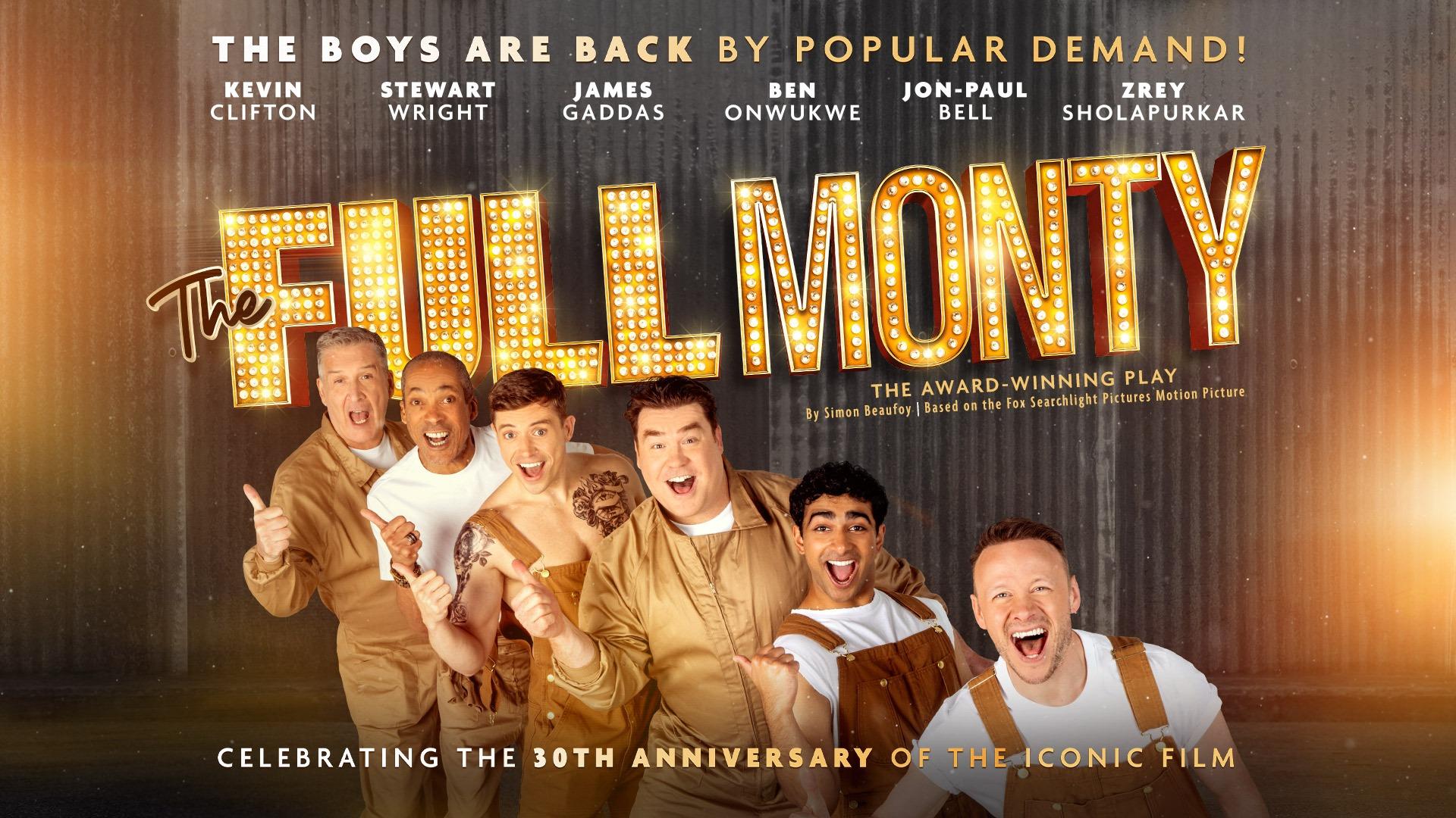 Kevin Clifton, Stewart Wright, Ben Onwukwe named as Full Monty 2027 ...