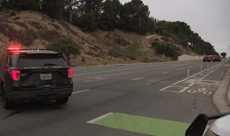 USD student dead after collision involving San Diego police vehicle