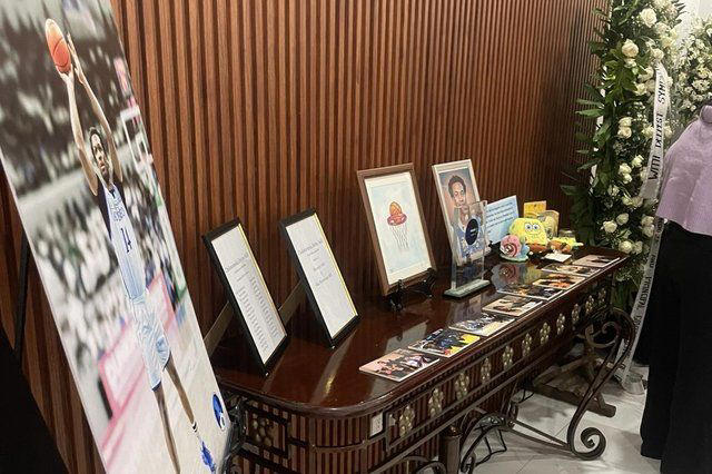 Friends, fellow athletes visit public wake of Ateneo’s Divine Adili