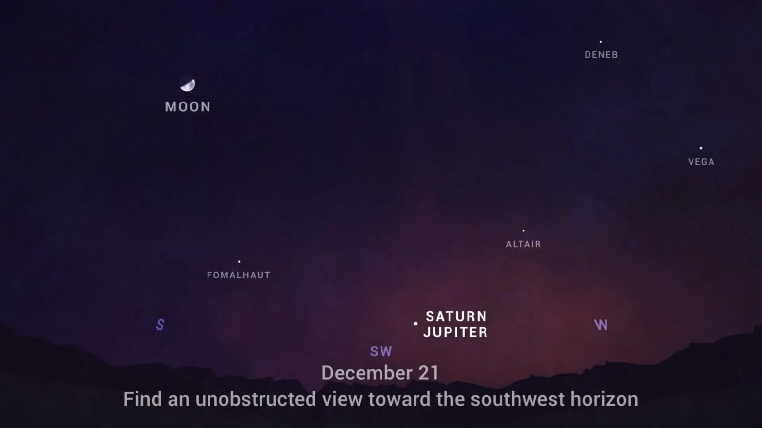 June 17, 2 BCE: A conjunction between Venus and Jupiter