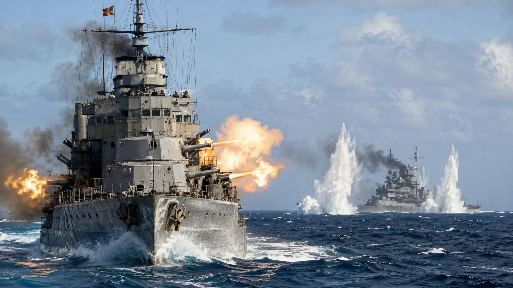 The armed cruise ship that charged a German raider to save 38 merchant ...