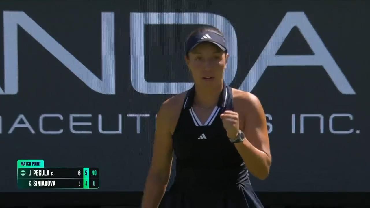 Pegula defeats Siniakova at Berlin Open