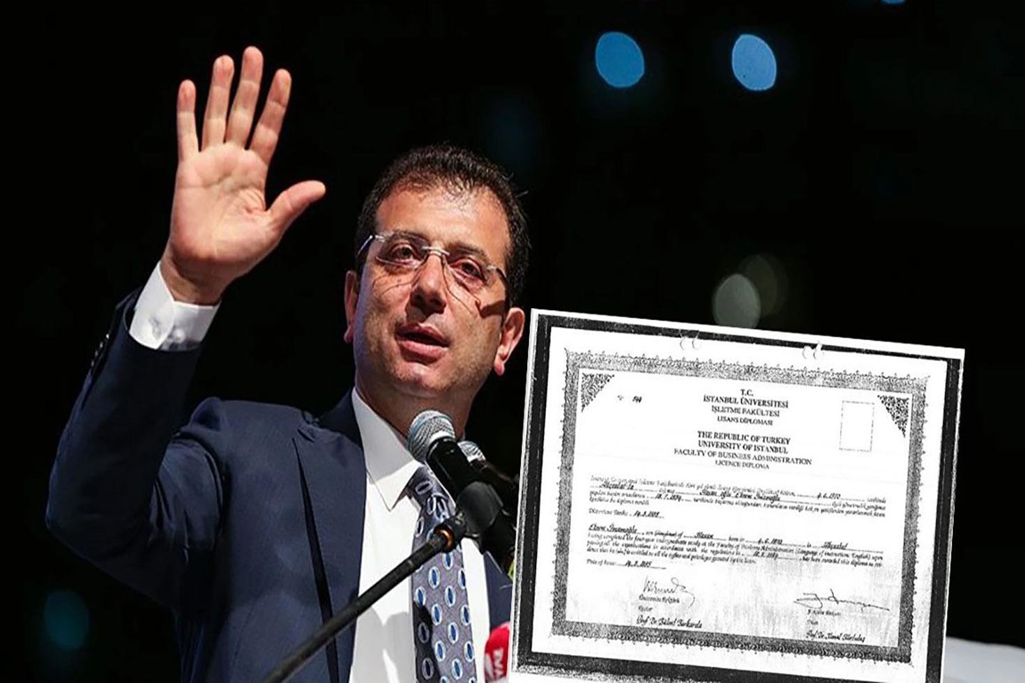 İmamoğlu diploma davasını Danıştay’a taşıdı