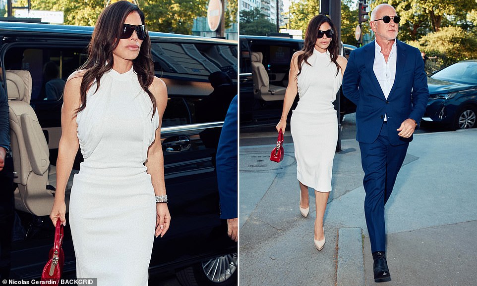 Lauren Sanchez enjoys date night with Jeff Bezos