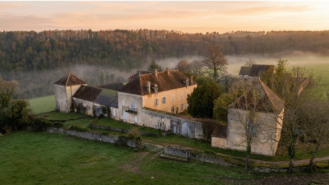 16th-century Champagne castle – cellars still packed with wine