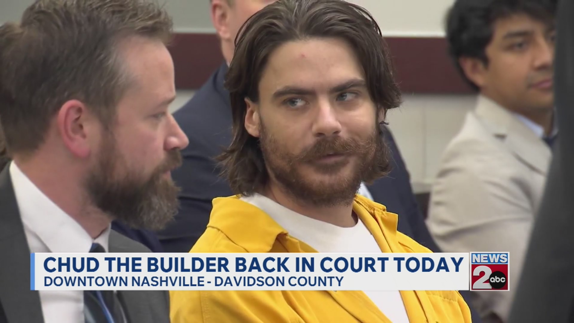 Chud the Builder appears in Nashville courtroom