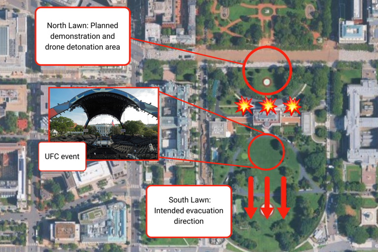 Inside the alleged plot to make UFC White House event a killing zone