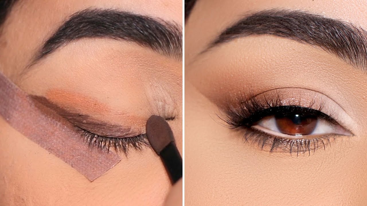 How to get a perfect cat eye for hooded eyes