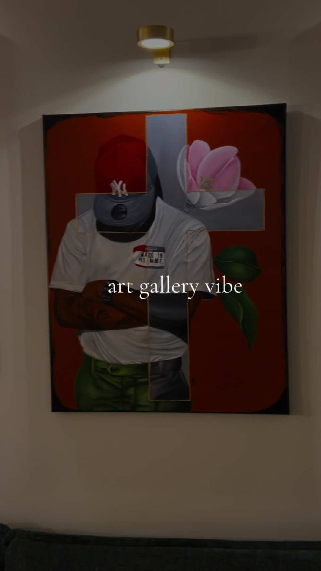 Home transformation: From room to mini art gallery space