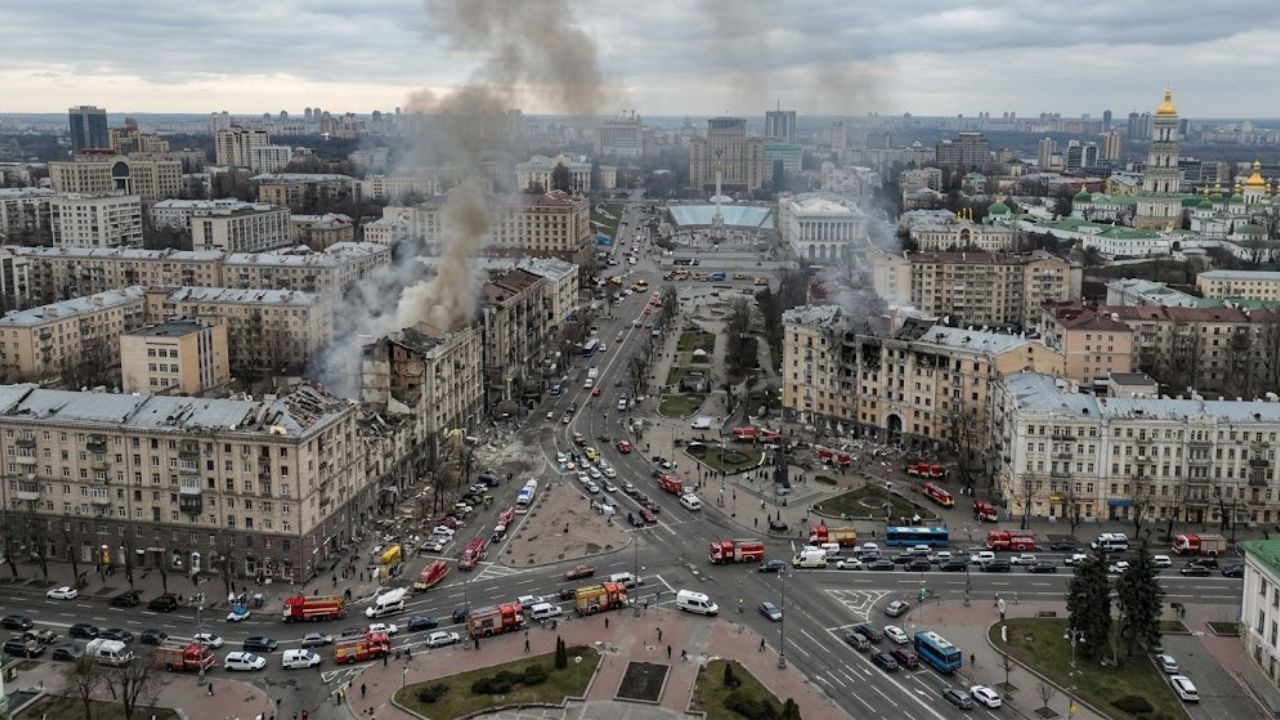 Major strikes in Kyiv as ISW alerts on Russian AI misinformation