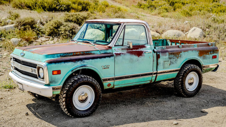 This rusty $450,000 Chevy C10 is secretly a brand-new Silverado
