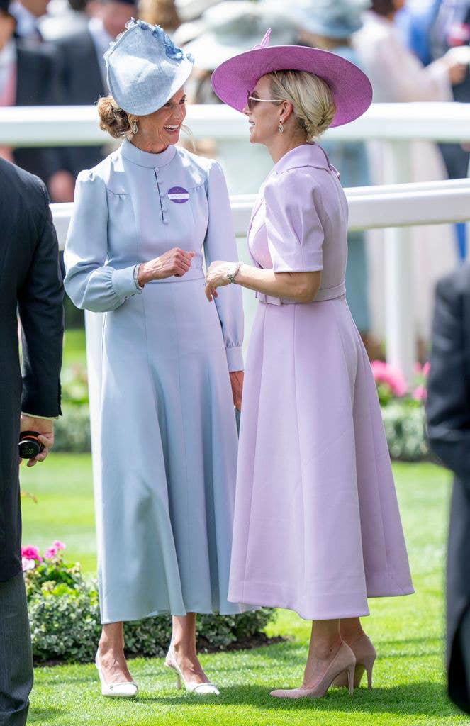 Harriet Phillips' bond with new sister-in-law Zara Tindall is evident ...